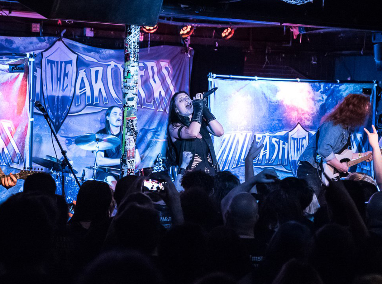 Band backdrop with custom print | Vision Backdrops