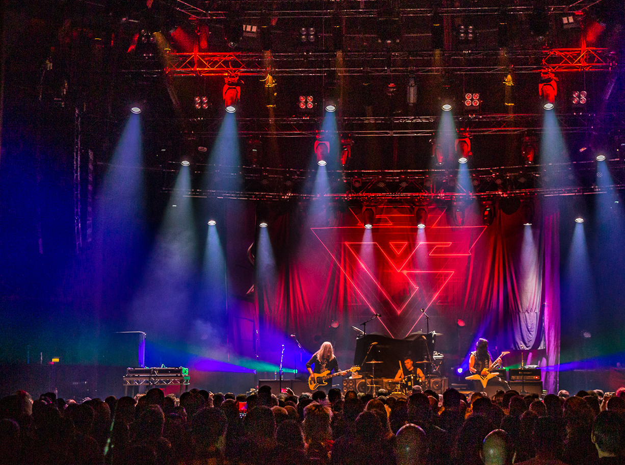 Band backdrop with custom print | Vision Backdrops